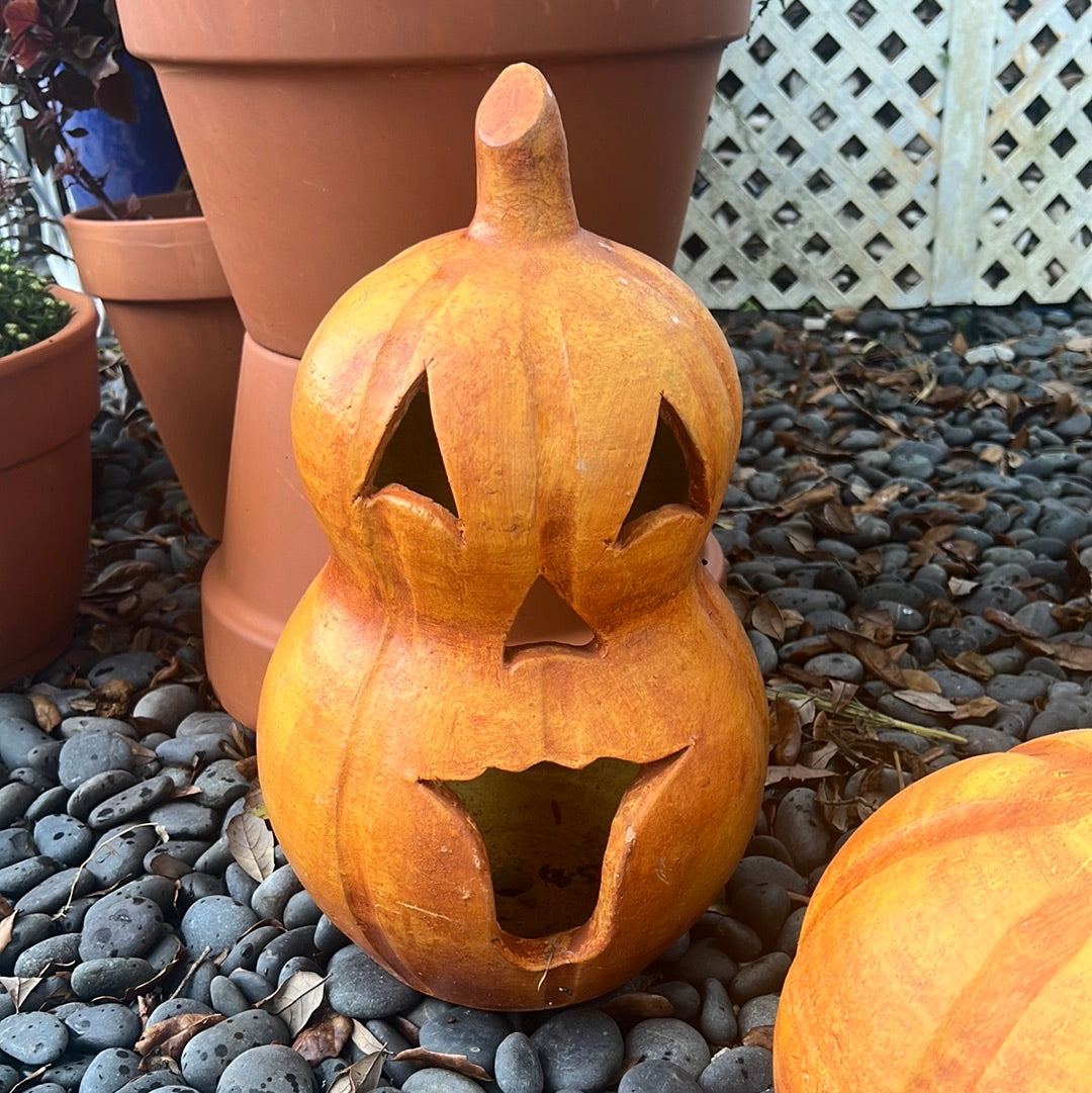 Pumpkin Clay Pot, Large 18” – Casaplanta Miami